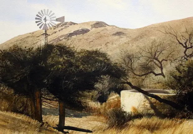 "Раскинулся вольно пейзаж вековой..." Американский художник Robert ...